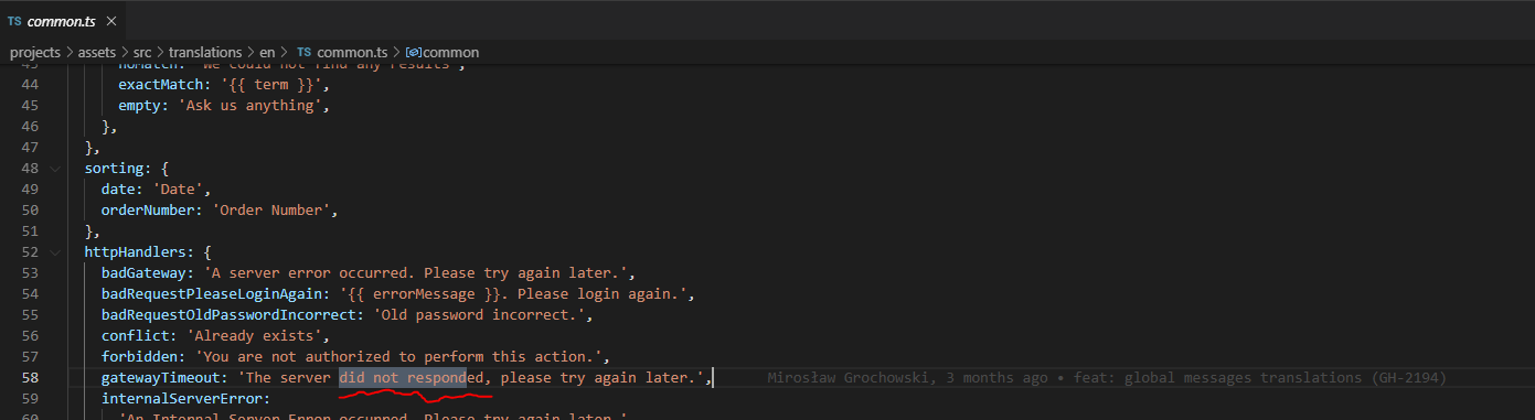 English Translation Is Wrong · Issue 4003 · Sapspartacus · Github 