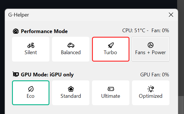 remember the last GPU mode · Issue #98 · seerge/g-helper · GitHub