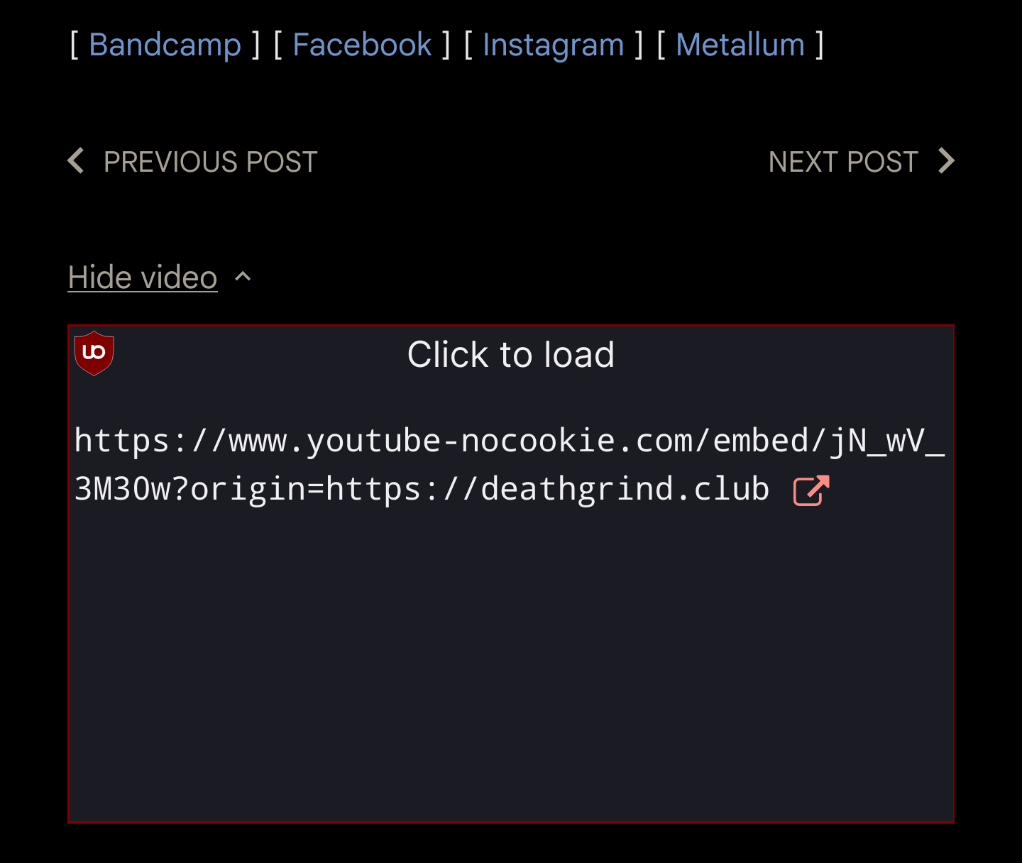 Redirect youtube-nocookie.com · Issue #279 · libredirect/browser_extension · GitHub