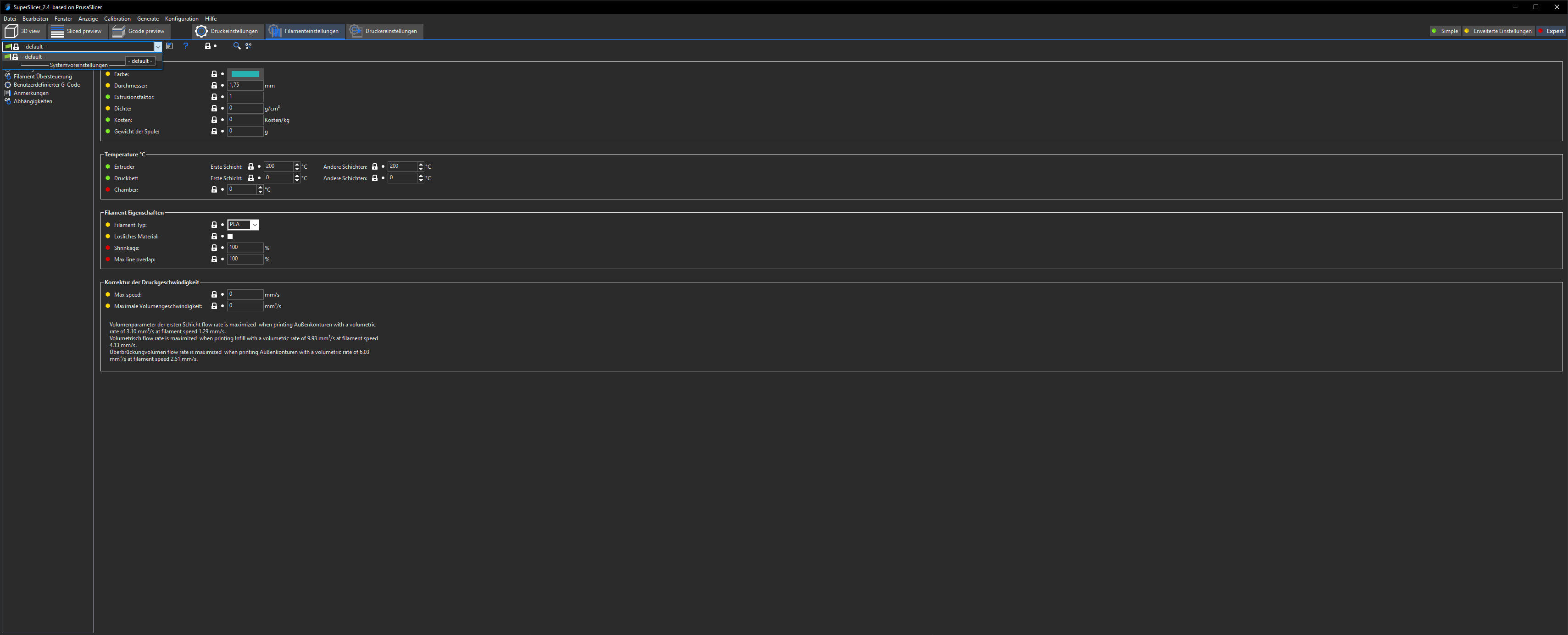 All Filaments missing · Issue #3527 · supermerill/SuperSlicer · GitHub