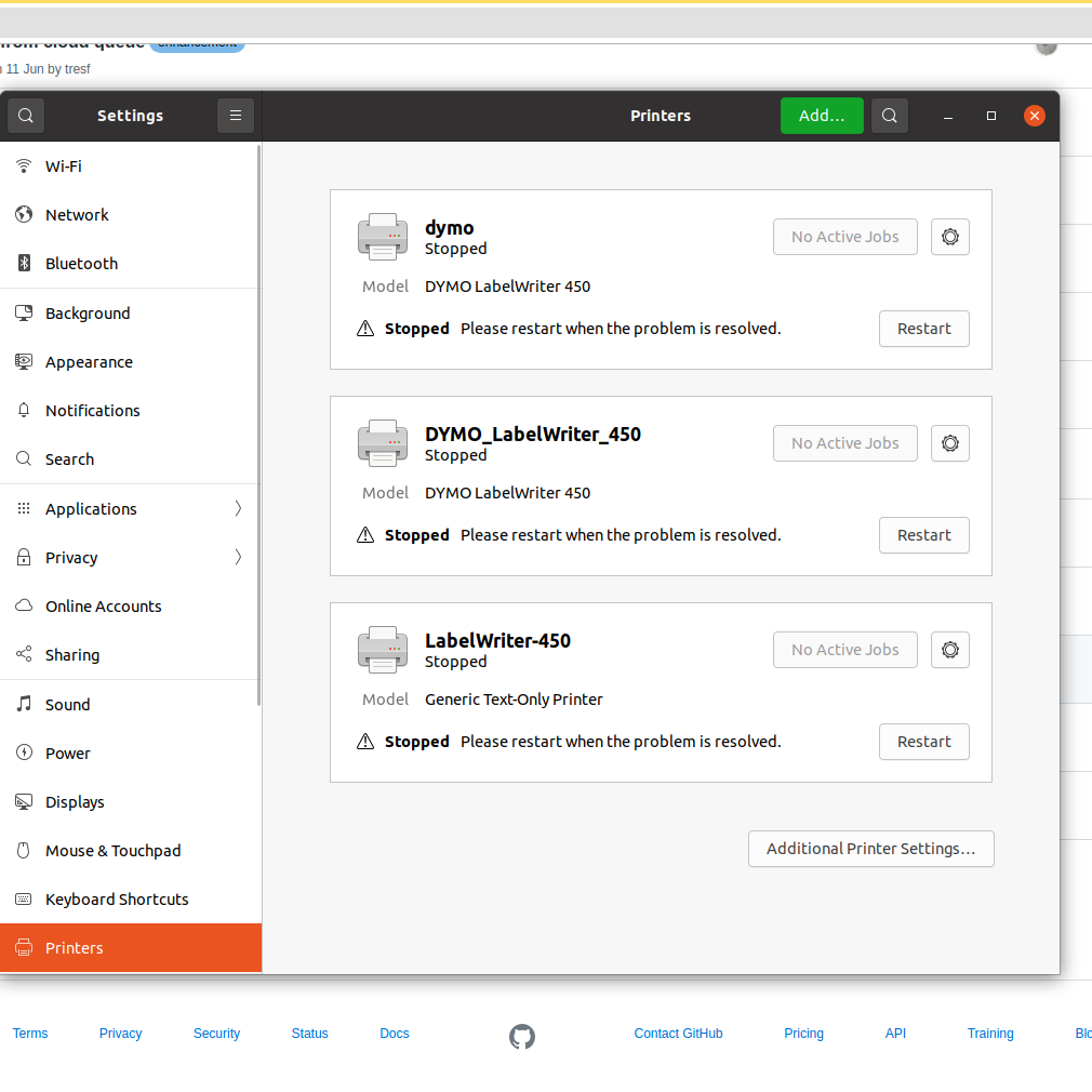 No option to know the active printers using qz APIs. Its shows printers not currently connected ...