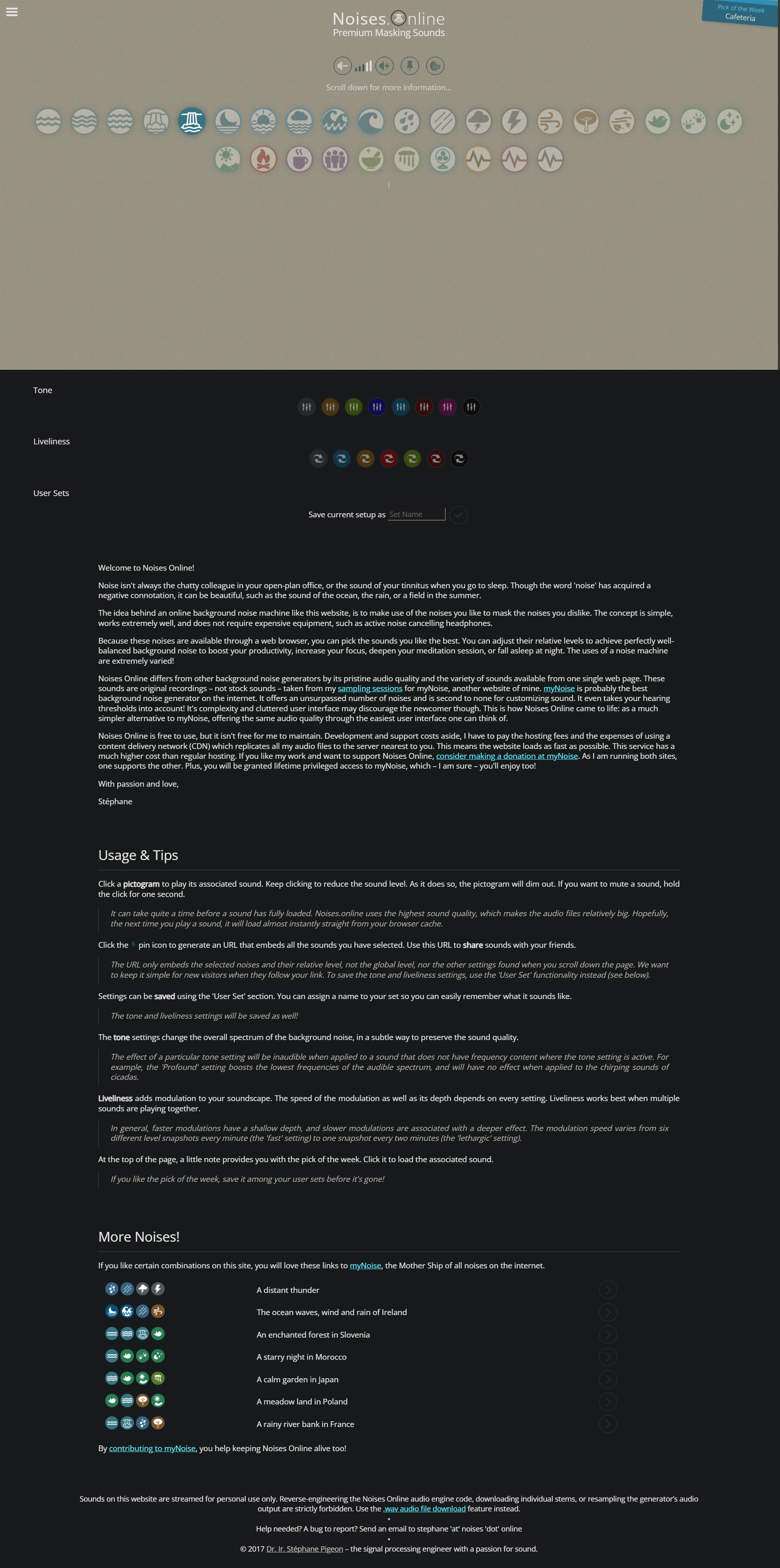 [Broken Website] noises.online [possible fix?] · Issue #7602 · darkreader/darkreader · GitHub
