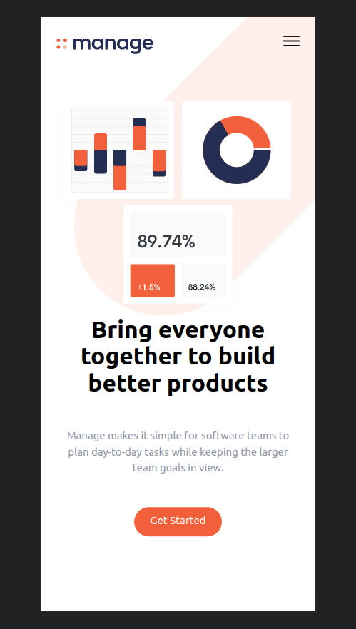 GitHub - g-veronika/Landing-Manage-page: Using Tailwind, HTML, JS