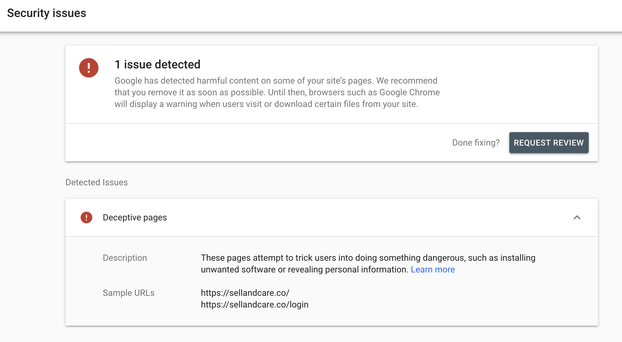 Deceptive Site Ahead. · Issue #488 · gnikyt/laravel-shopify · GitHub