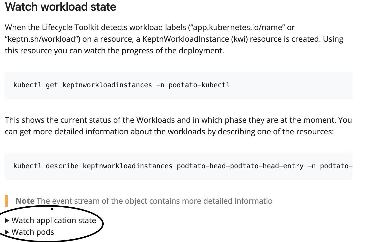[DOCS] Getting Started Guide Ends abruptly · Issue #1247 · keptn/lifecycle-toolkit · GitHub