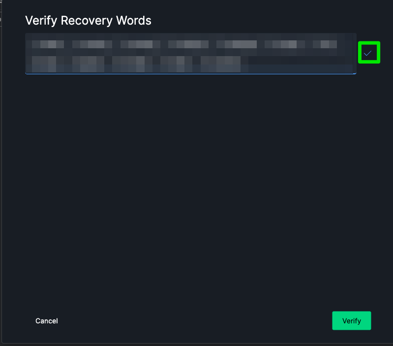 Verify recovery words issue · Issue #10531 · WalletWasabi/WalletWasabi · GitHub