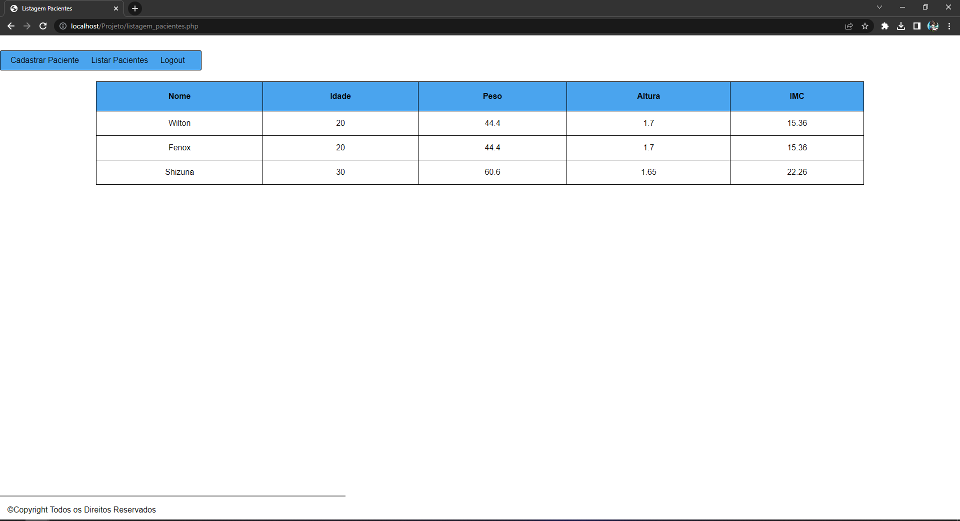 GitHub - f3noxy/HealthHub: Site com sistema de cadastro/consulta de ...