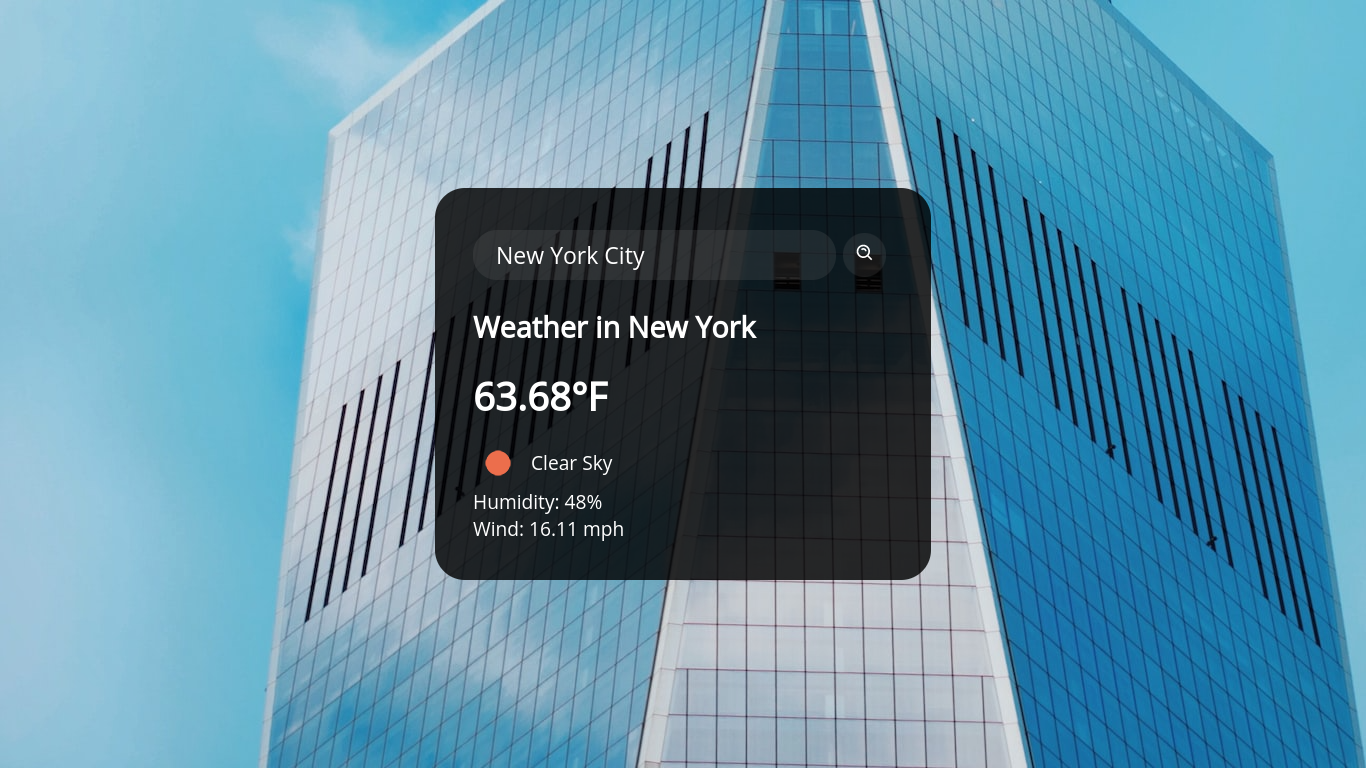 GitHub - ashok159/Weather-App: A web application that utilizes HTML/CSS/JavaScript to allow a ...