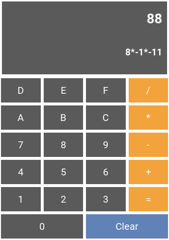 GitHub - ashok159/Hexadecimal-Calculator: A hexadecimal calculator ...