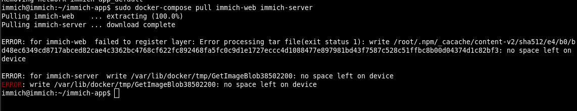Request failed with status code 502 · Issue #601 · immich-app/immich · GitHub
