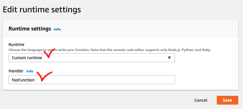 AWS Lambda runtime/handler settings · Issue #1 · dsyer/lambda-aws-demo ... AWS Lambda runtime/handler settings · Issue #1 · dsyer/lambda-aws-demo ...