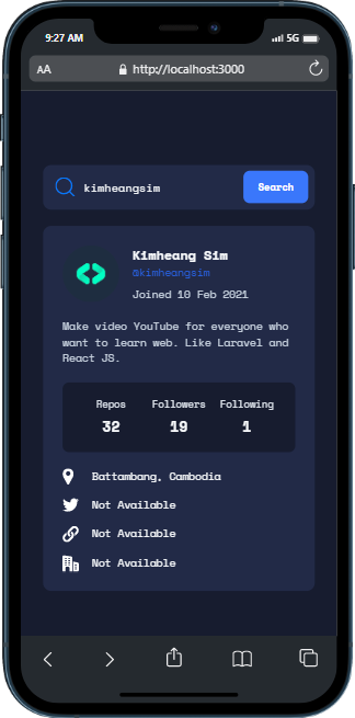 GitHub - heangdeveloper/github-user-app