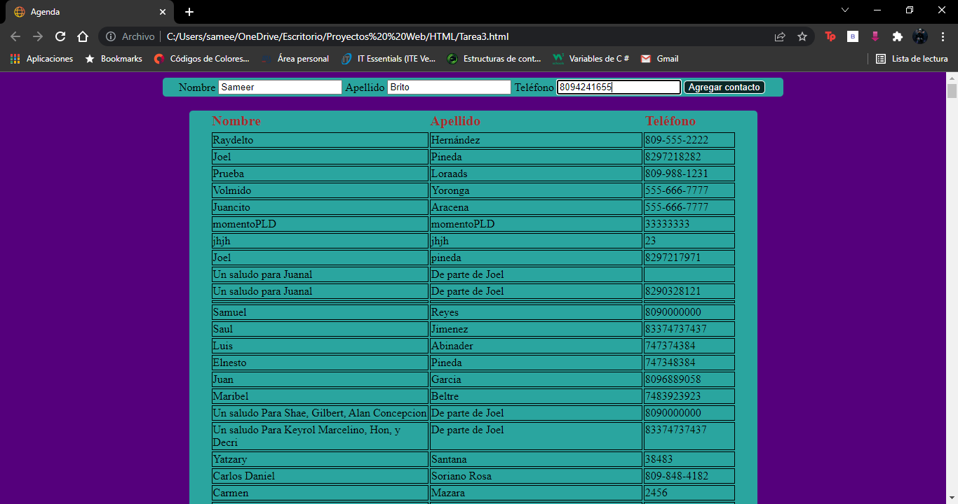 GitHub - sameerbrito/Tarea3-Programacion-Web