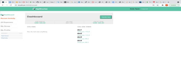 GitHub - bharathjagini/Splitwise