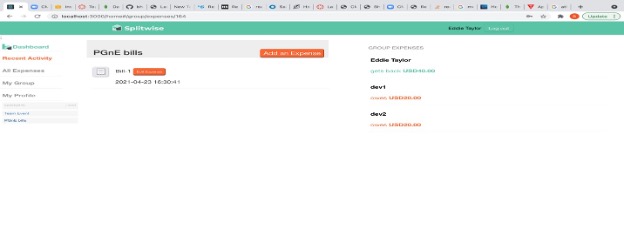 GitHub - bharathjagini/Splitwise