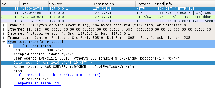 `AWS authentication requires a valid Date or x-amz-date header` · Issue #447 · jamhall/s3rver ...