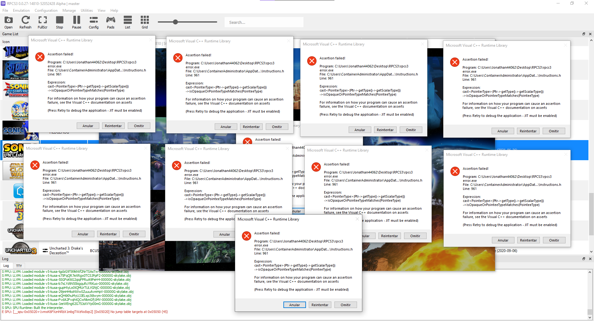 [regression] Rpcs3 Stop Working Correctly · Issue 13526 · Rpcs3 Rpcs3