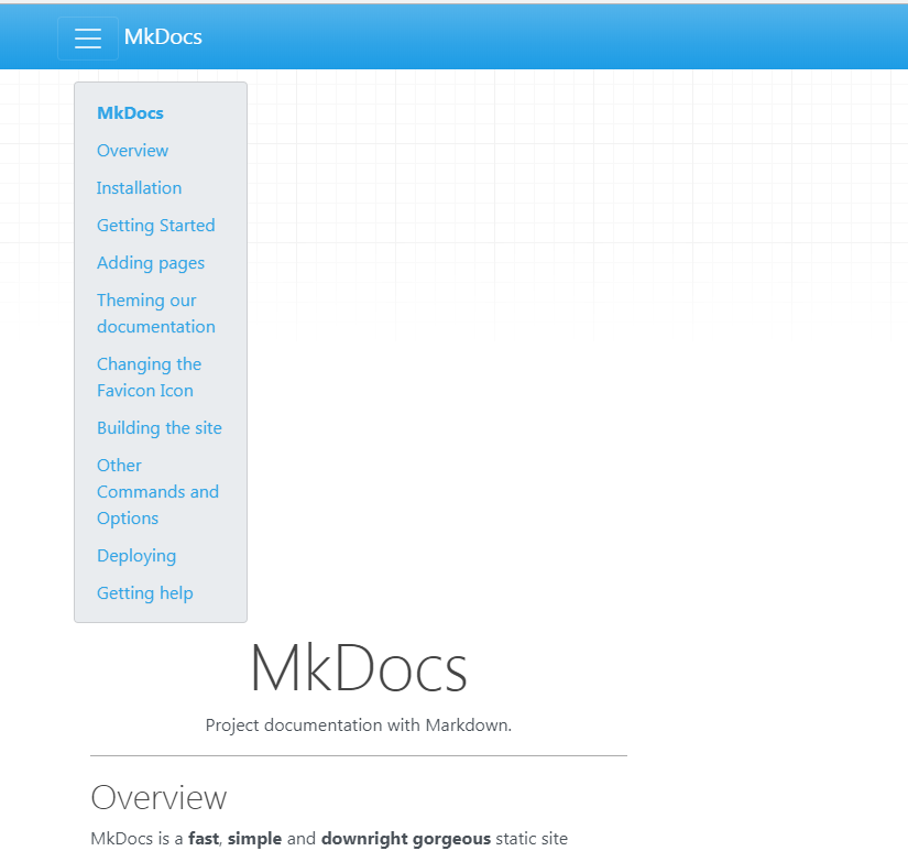 Update to bootswatch 4.1.3. by waylan · Pull Request #1597 · mkdocs/mkdocs · GitHub