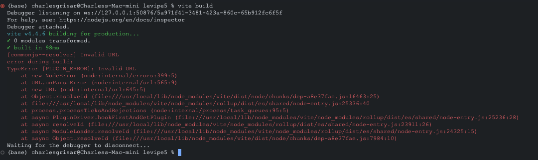 [PLUGIN_ERROR] Invalid URL · Issue #13937 · vitejs/vite · GitHub