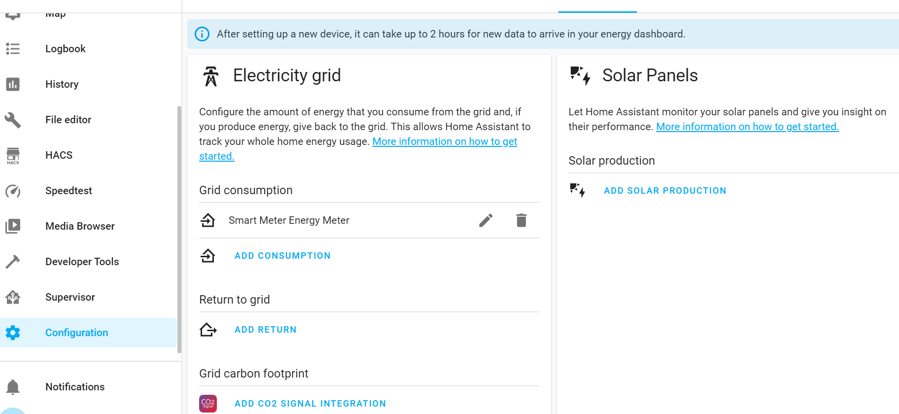 Home Assistant WebSocket API - Received invalid command: energy/info ...
