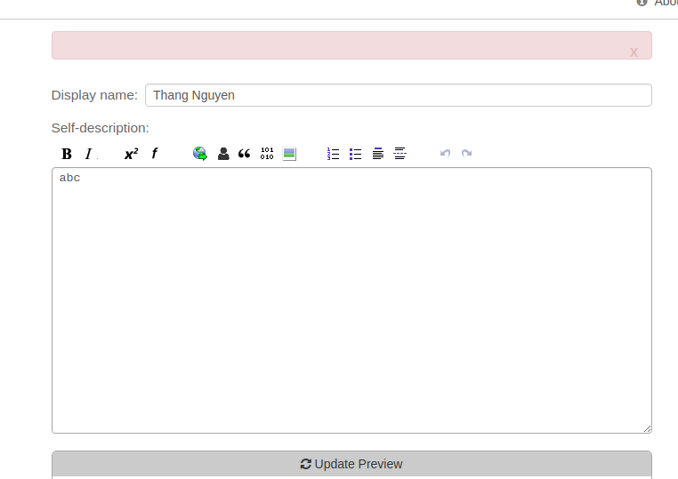 edit/profile not working · Issue #642 · DMOJ/online-judge · GitHub