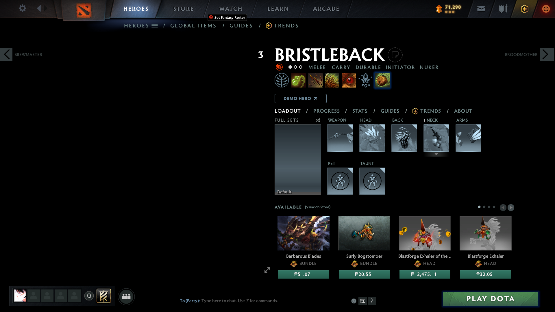 Featured heroes and heroes not showing in the menu · Issue #8281 · ValveSoftware/Dota2-Gameplay ...
