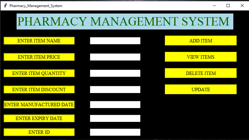 GitHub - sudikshyakoju/sudikshya_lab: Pharmacy management system by ...