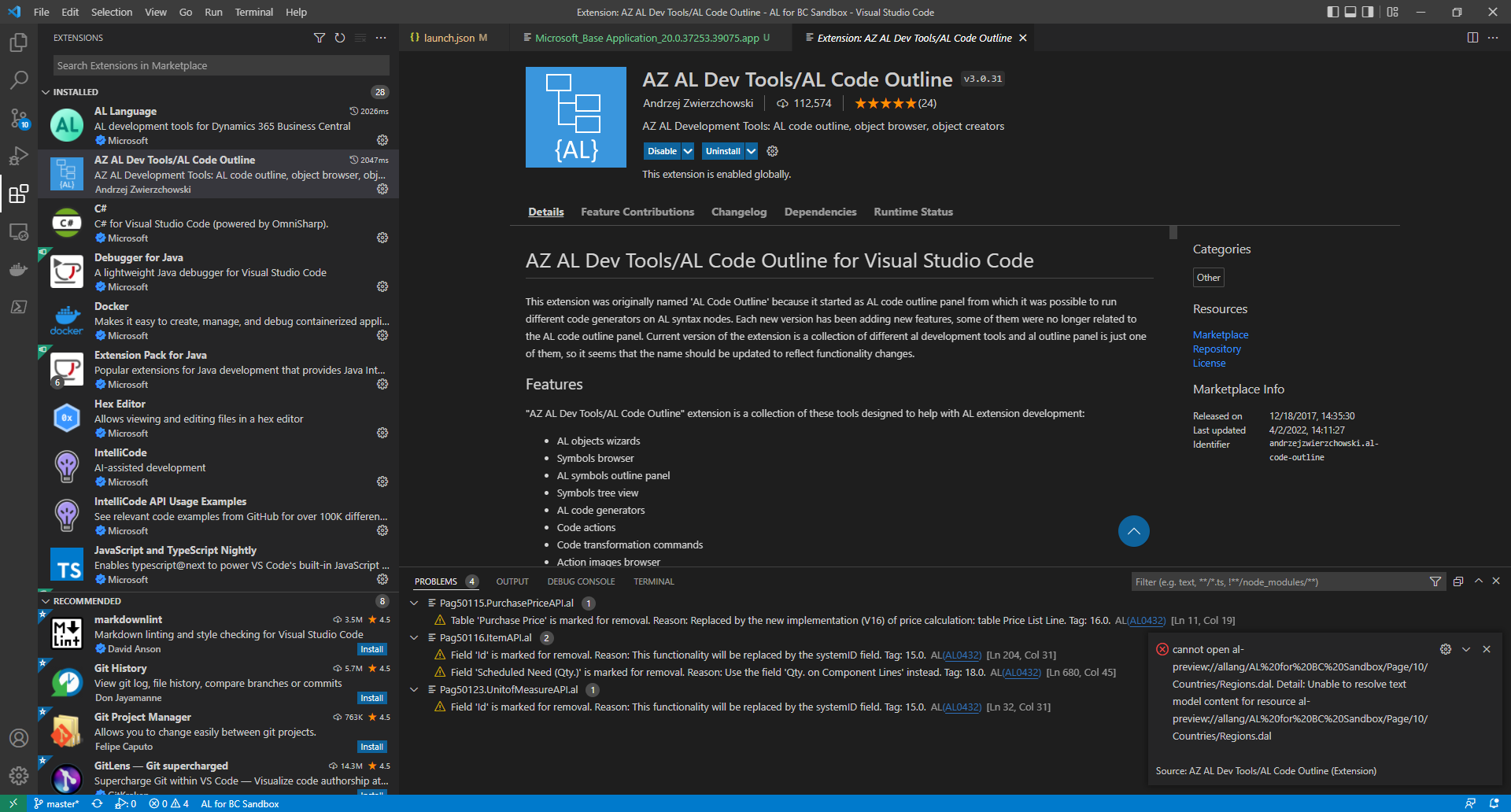 Cannot Open Countries/Regions 20.0.37253.39075 · Issue #359 · anzwdev ...