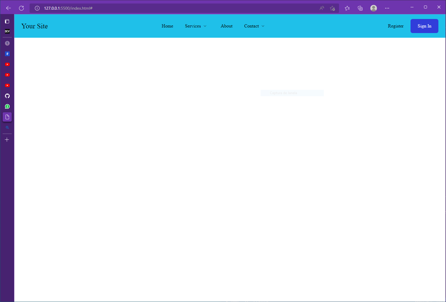 GitHub - Matthsh/Responsive-Navigation-Bar