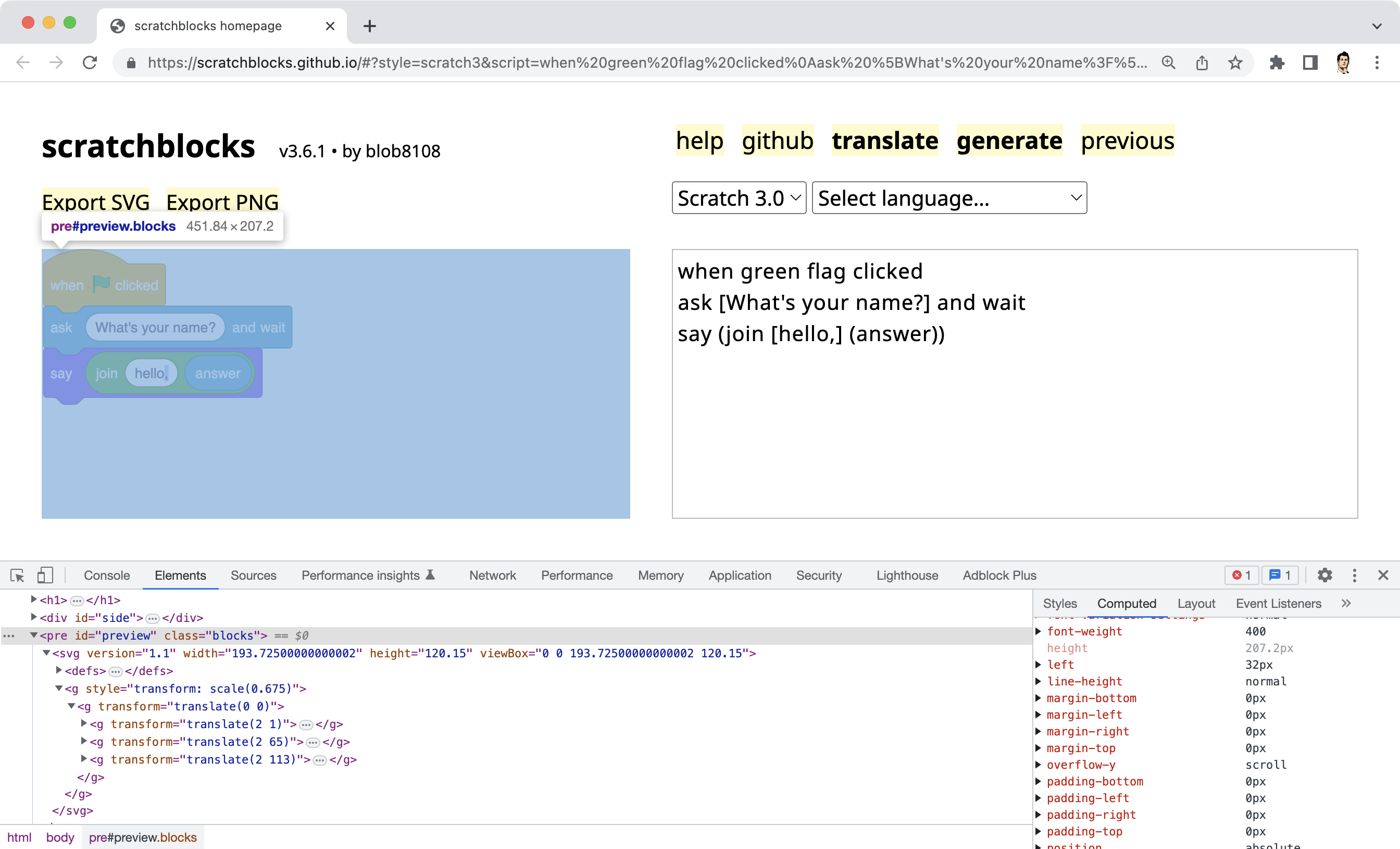Redundant space still present · Issue #453 · scratchblocks/scratchblocks · GitHub
