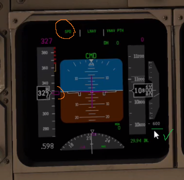 VNAV: Speed-Bug issue during deceleration before 10.000 feet · Issue ...
