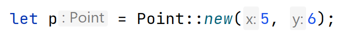 Hide obvious type hints for variables initialized by "constructors ...