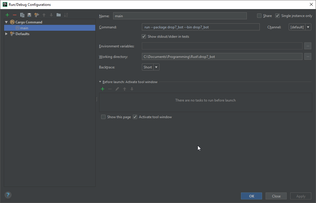 Debugging not possible; more than one binary produced · Issue #2462 · intellij-rust/intellij ...