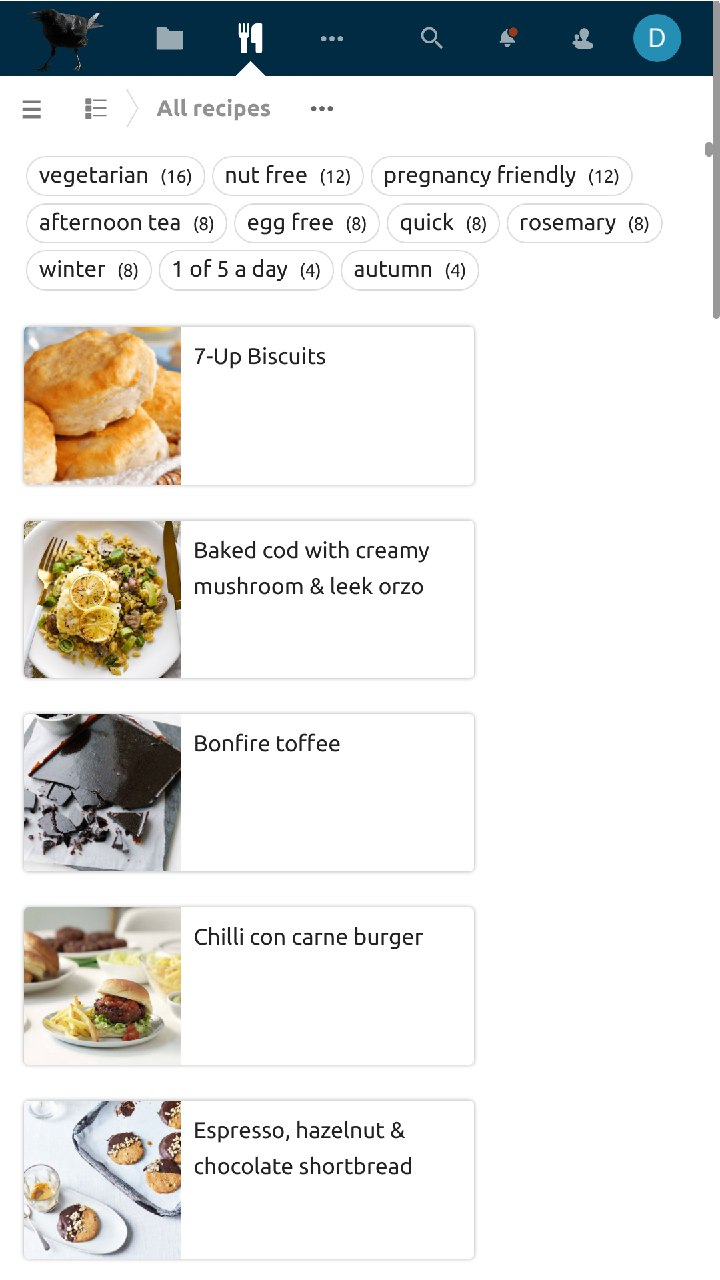 Ability to hide tag cloud · Issue #643 · nextcloud/cookbook · GitHub