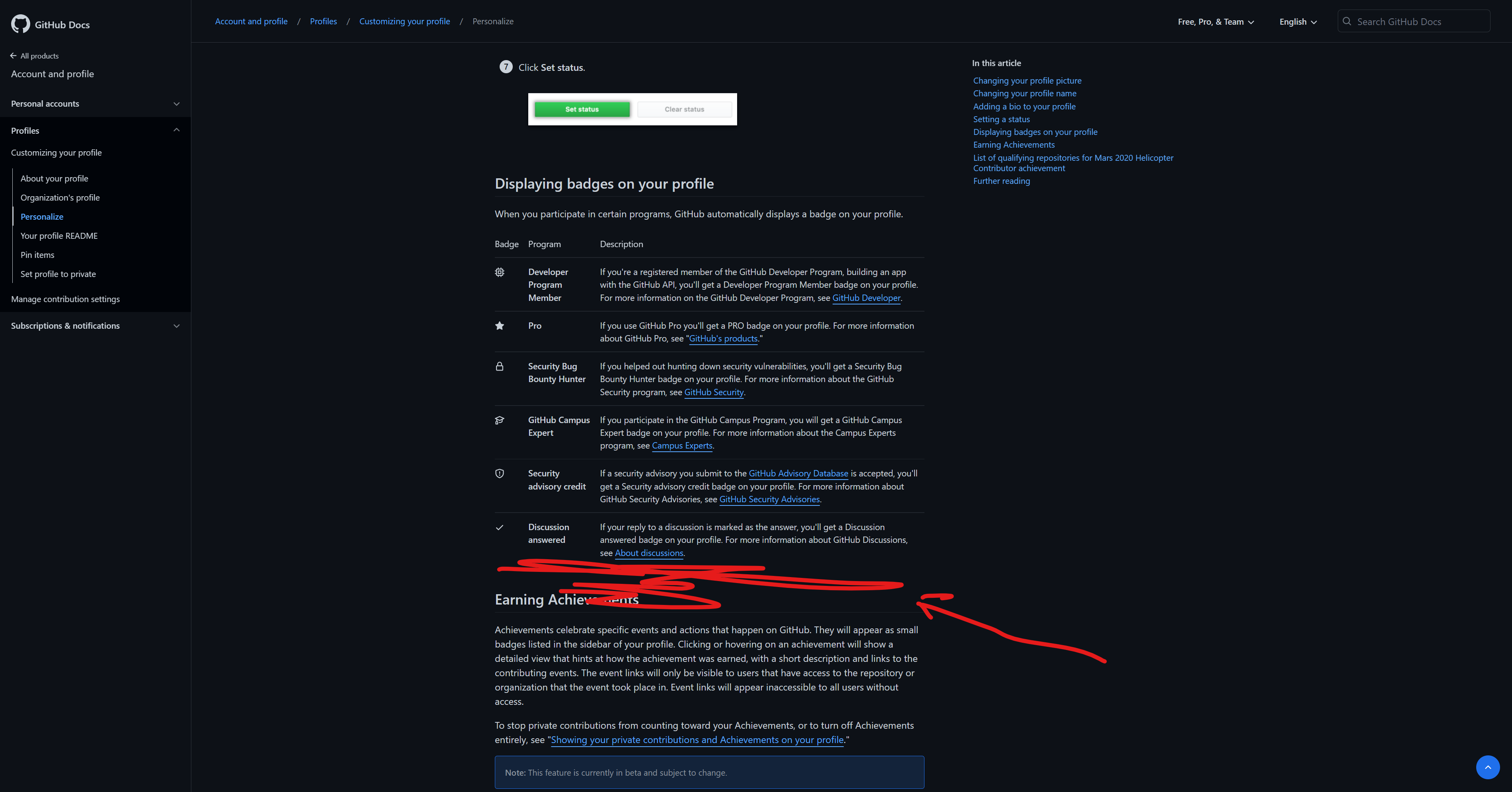 Consider adding new Achievements badges list · Issue #18724 · github ...