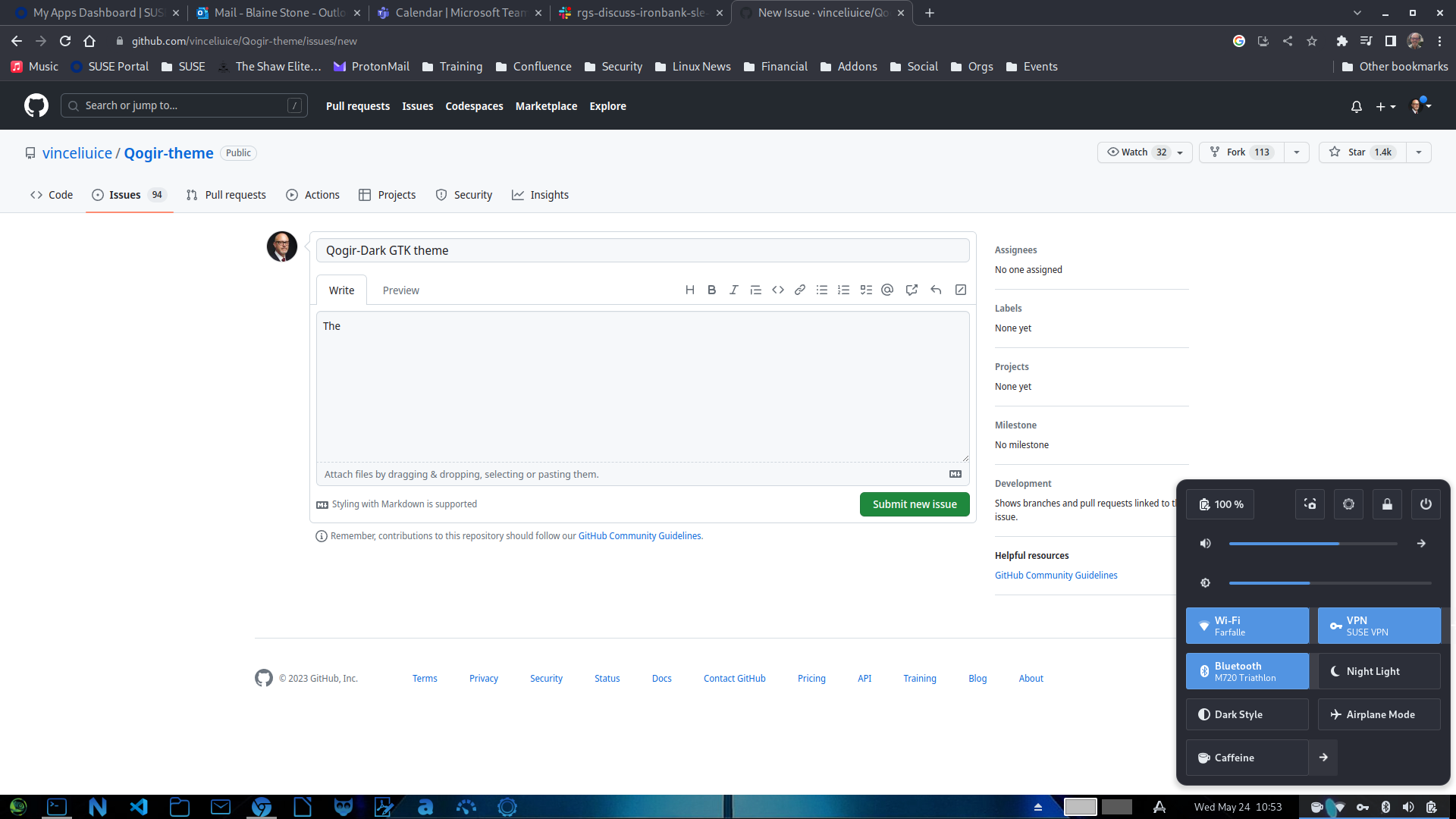 Qogir-Dark GTK theme · Issue #292 · vinceliuice/Qogir-theme · GitHub
