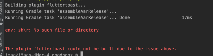 Issue while making apk · Issue #312 · ponnamkarthik/FlutterToast · GitHub