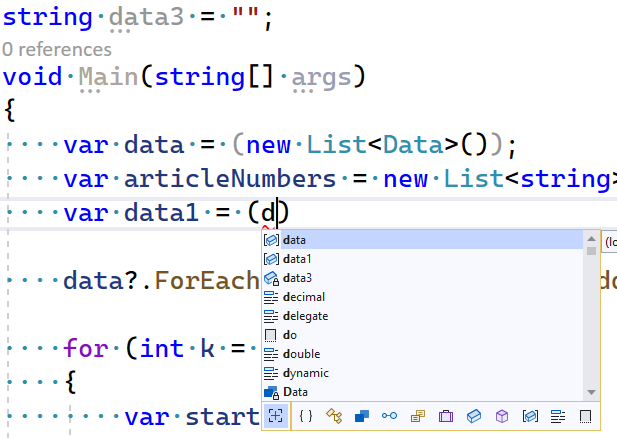 Valid keywords missing from completion list between parentheses · Issue ...