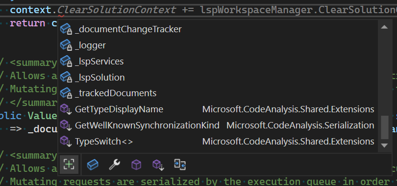 Extension methods from ASP.NET Core-related packages do not trigger the C# suggested usings ...