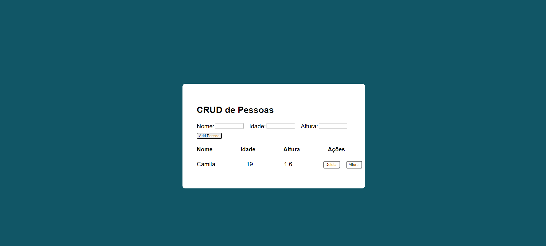 GitHub - ThiagoMarianoMelo/CRUD-System: Desenvolvimento de um CRUD ... GitHub - ThiagoMarianoMelo/CRUD-System: Desenvolvimento de um CRUD ...