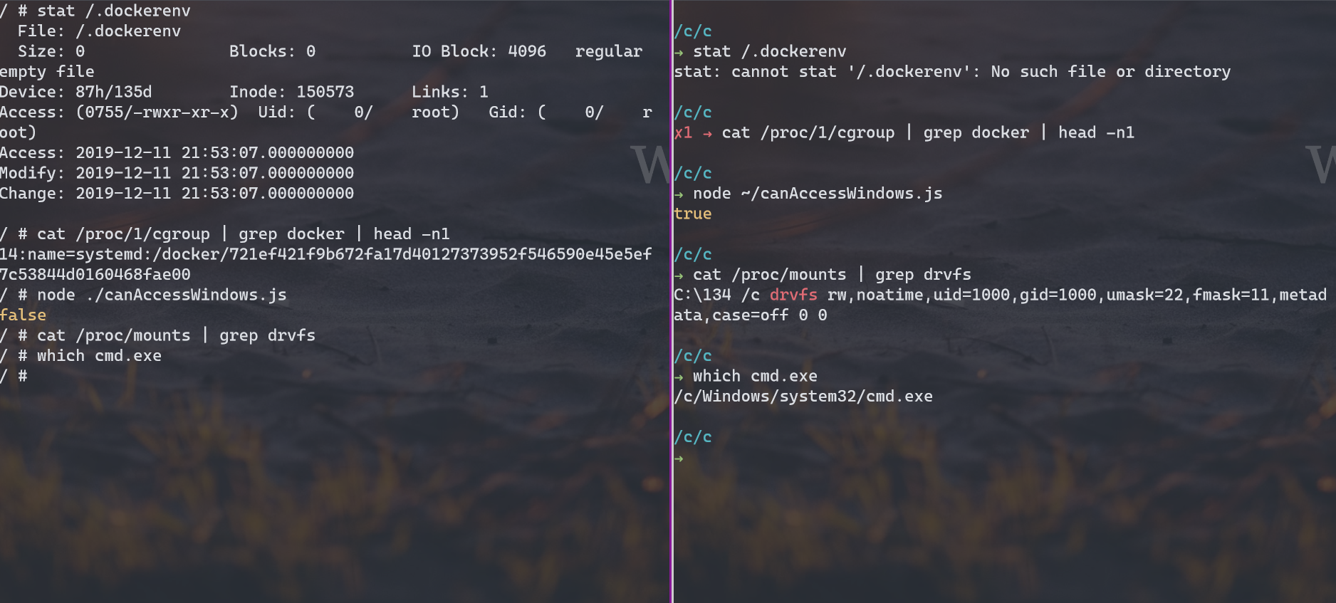 Incorrect behavior when running in a Docker container in WSL2 · Issue #157 · sindresorhus/open ...