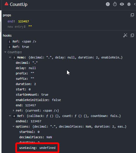 Useeasing Defaults To Undefined Instead Of True · Issue 711 · Glennreyes React Countup · Github