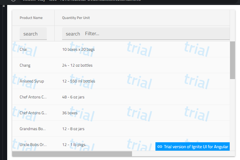 igxGrid header misaligned when user clicks on it - using igFilterCellTemplate with igx-input ...