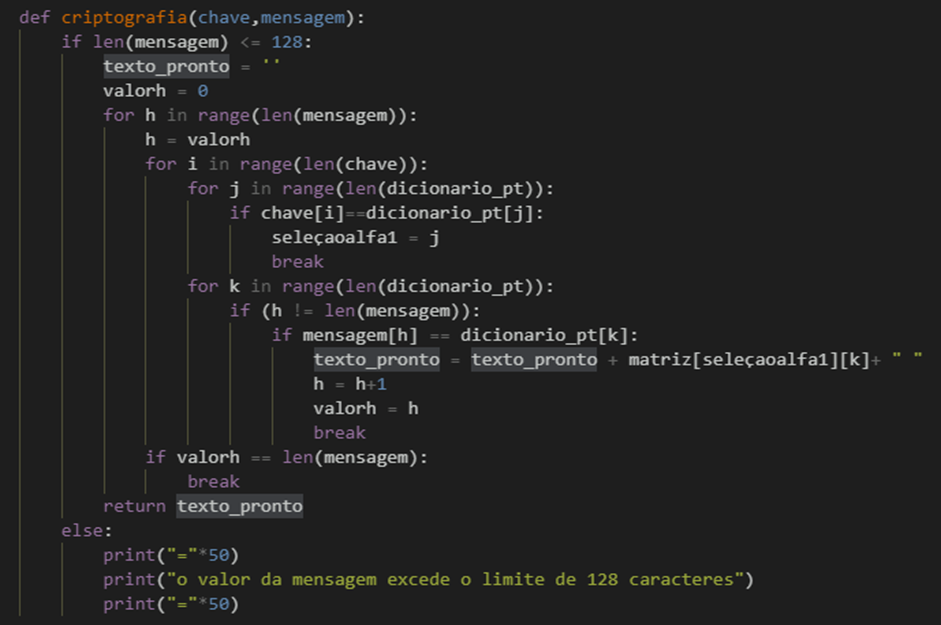 GitHub - srkayrez/Projeto-Criptografia-: Projeto desenvolvido para ...