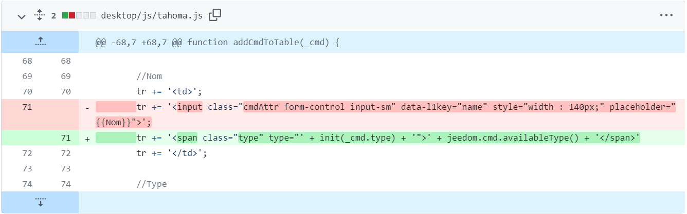 Les commandes disparaissent après une sauvegarde · Issue #57 · redbug26/jeedom-tahoma · GitHub