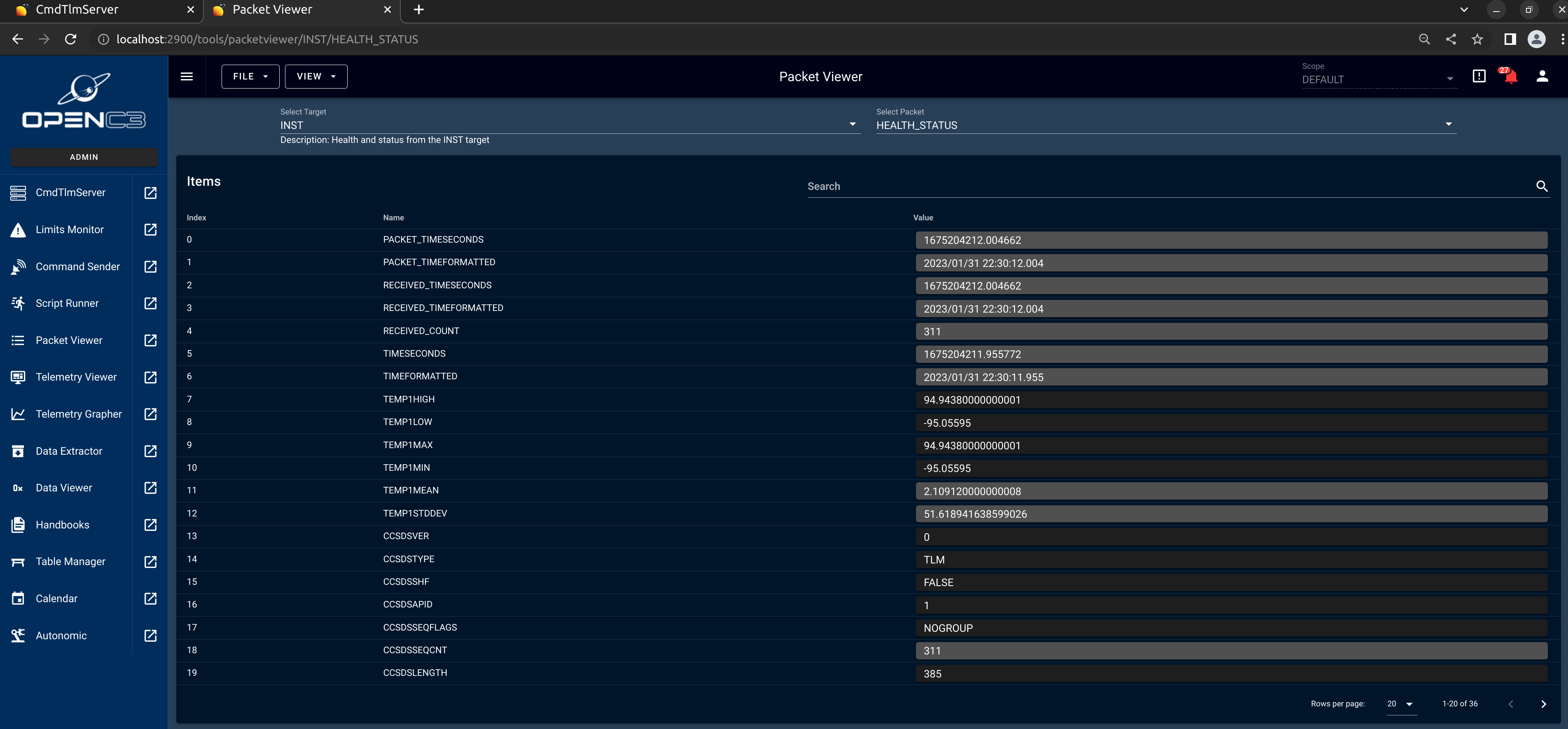 IGNORE_ITEM Has No Effect · Issue #428 · OpenC3/cosmos · GitHub