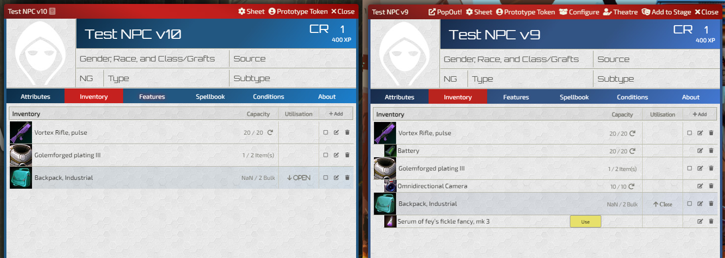 Console Error in ActorItemHelper.migrateItems() after v9 to v10 migration · Issue #790 ...