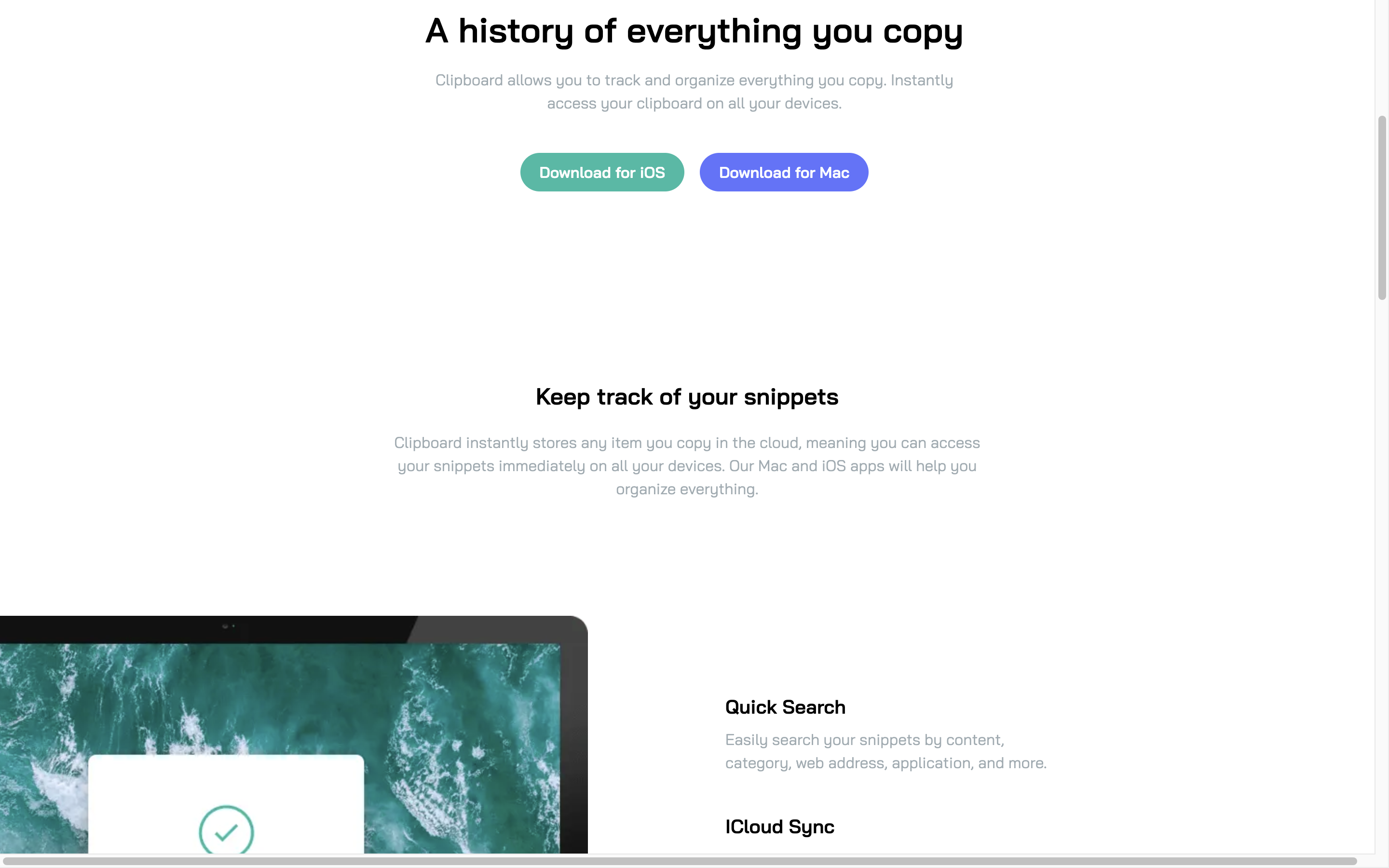 Github Chaynewfrontendmentor Clipboard Landing Page
