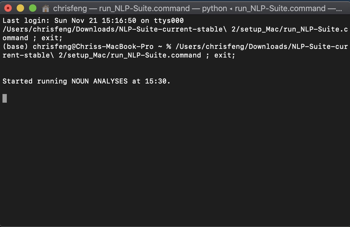 [BUG]: CoNLL table analyzer stuck · Issue #536 · NLP-Suite/NLP-Suite · GitHub