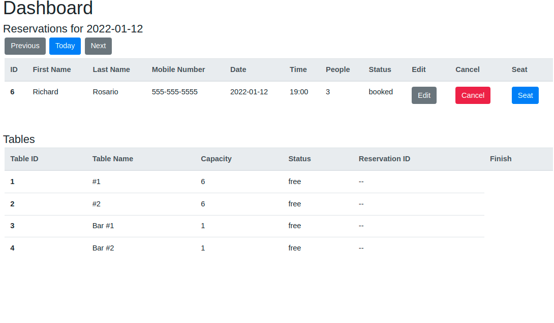 GitHub - RichieDevR/Restaurant-Reservation-System